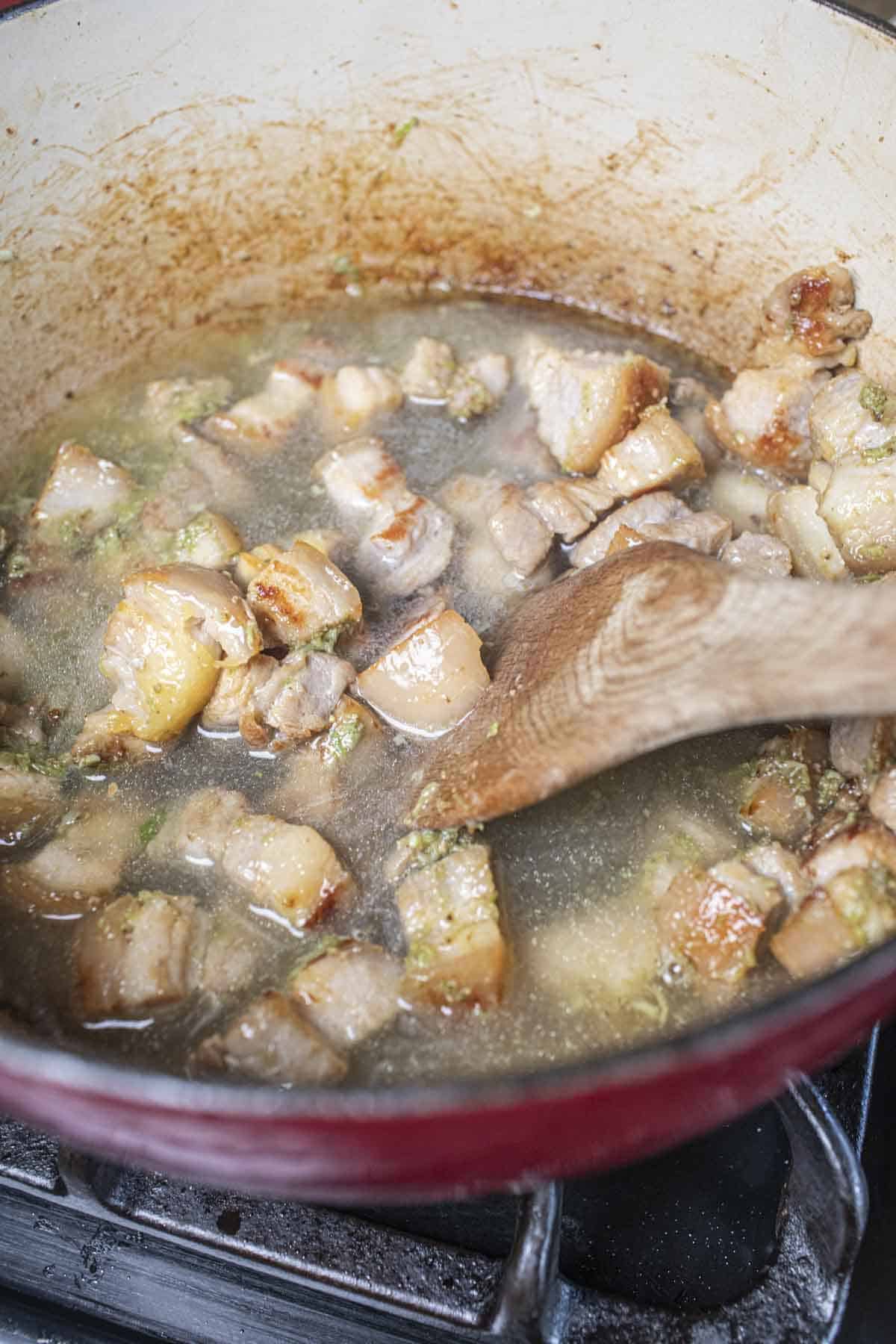 Moo Hong - Thai Pork Belly Stew - Simply Suwanee