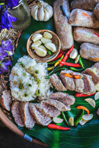 Nam Sausage – Fermented Sour Pork Sausage - Simply Suwanee