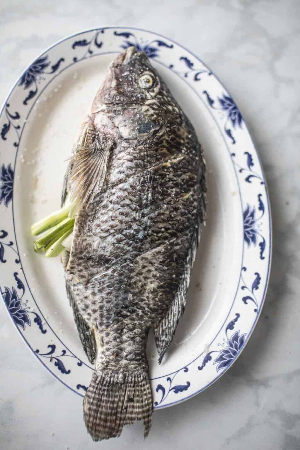 Steamed Fish with Soy Sauce - Simply Suwanee