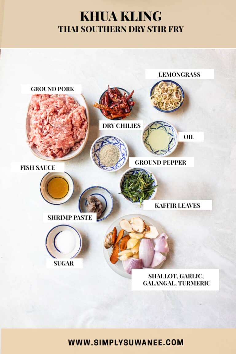 Khua Kling, Southern Thai Dry Curry - Simply Suwanee