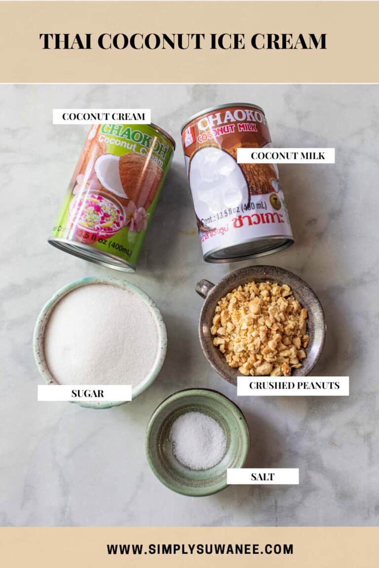 I-Tim Kati, Traditional Thai Coconut Ice Cream - Simply Suwanee